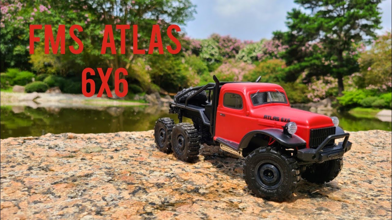 FMS Atlas 6x6 Japanese Garden Drive - YouTube