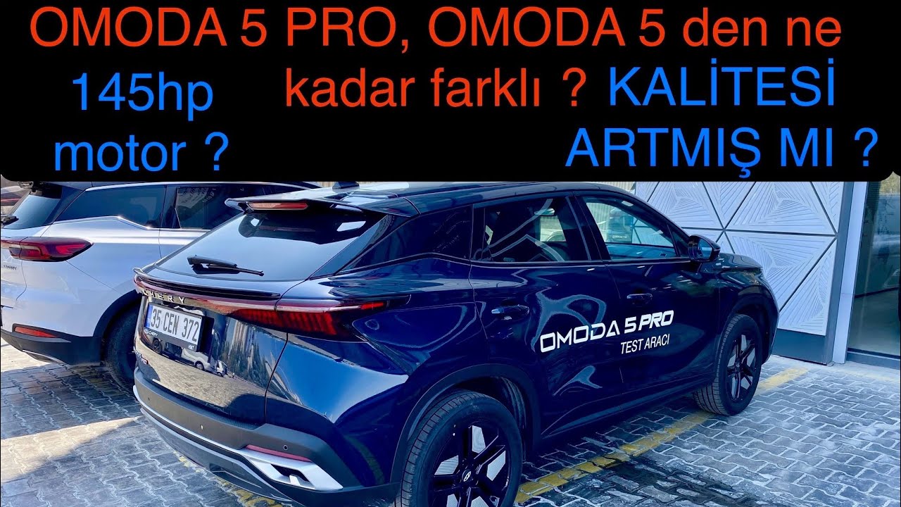 CHERY OMODA 5 PRO 1.6T GDİ 145HP DCT300 AYRINTILI İNCELEME VE OMODA 5 ...