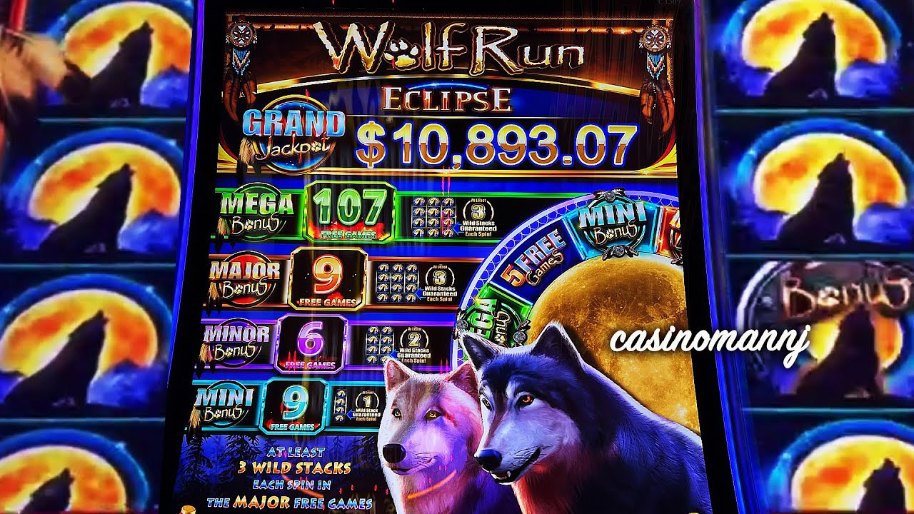 THE WOLF IS HOWLING! Wolf Run Eclipse Slot - Casinomannj - YouTube