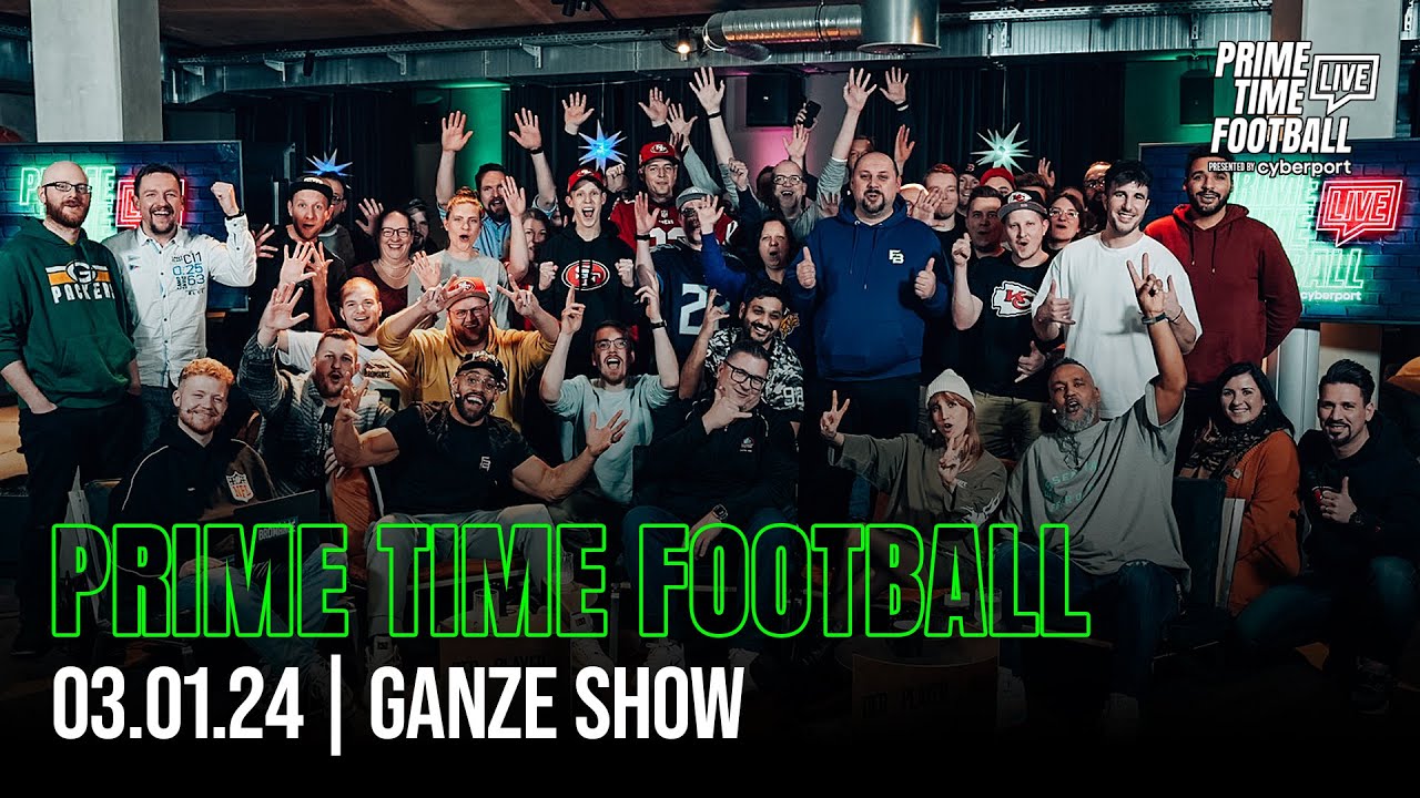 Prime Time Football Live presented by cyberport - Die komplette Show ...