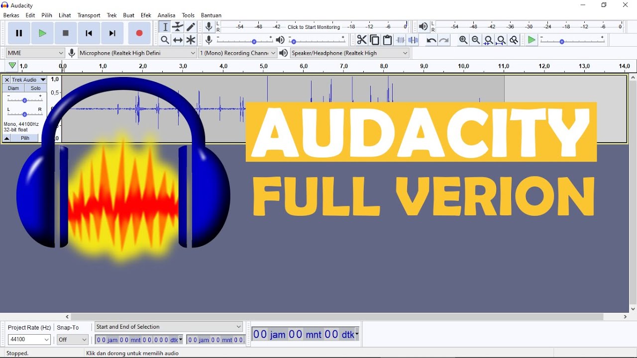 Cara Download Dan Install AUDACITY Full Version di PC/ Laptop #AUDACITY ...
