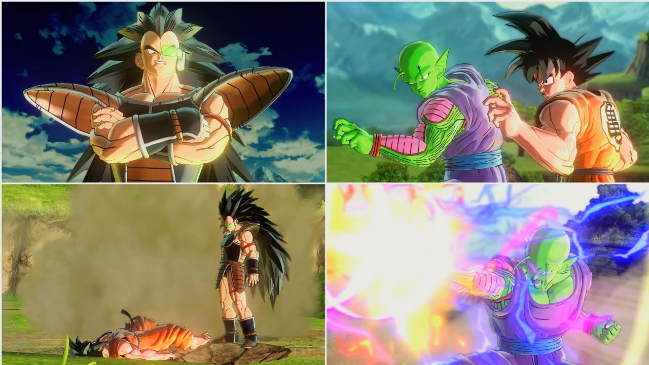 Raditz Fight (Saiyan Saga) part 1 - Dragon Ball Xenoverse 2 #Goku # ...