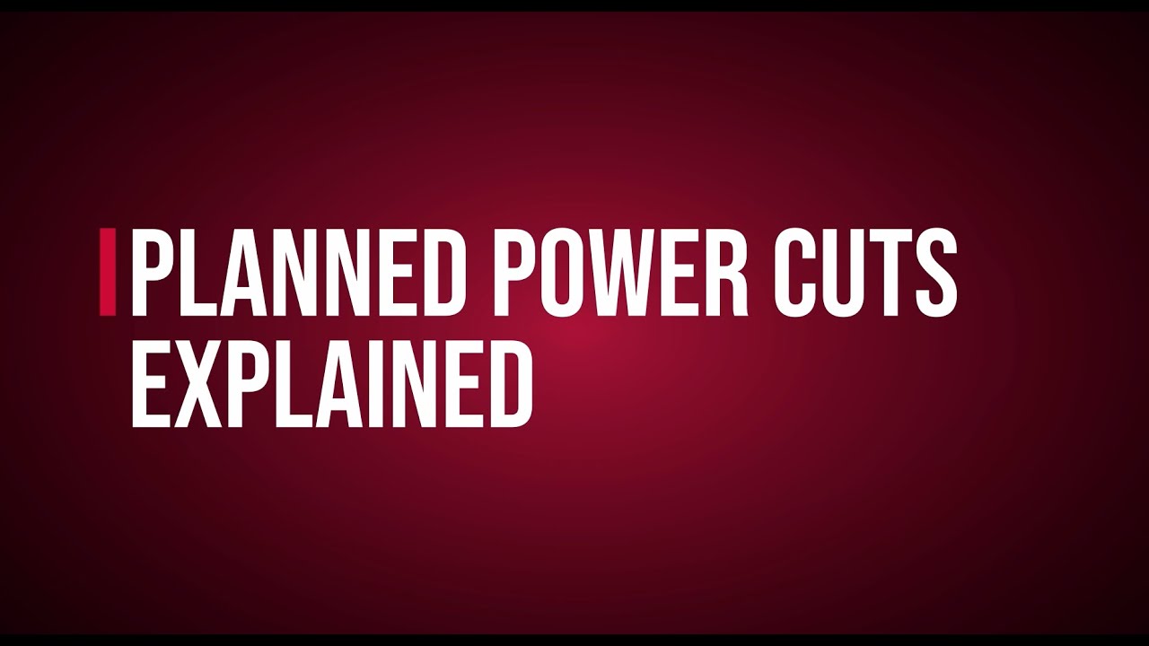 Planned power cuts - explained - YouTube