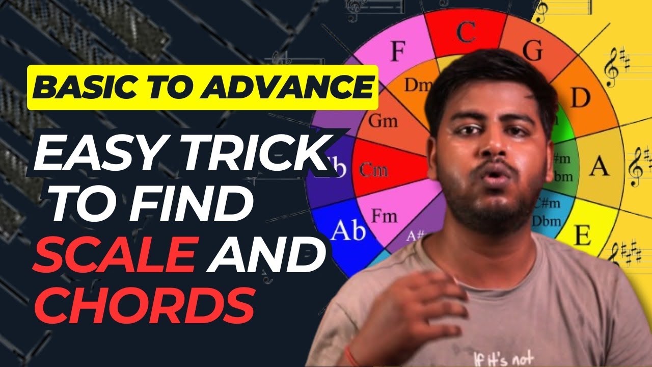 Find Chords & Scales Instantly Without Music Theory | Easy Hack for ...