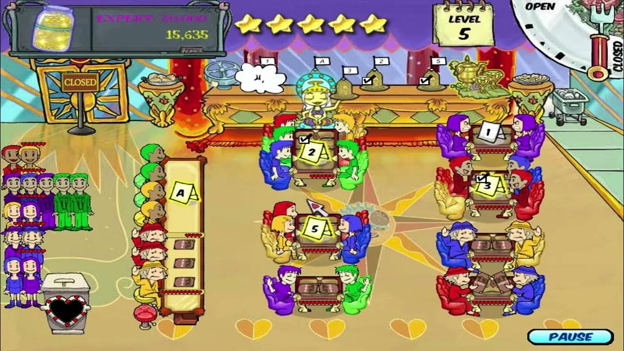 Diner Dash - Level #45 - Indian Restaurant V - YouTube