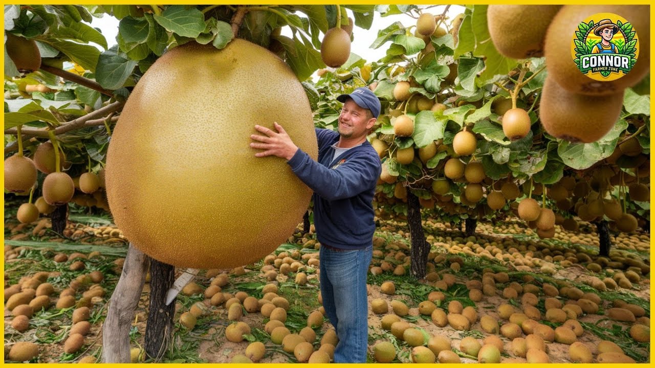 Kiwi Harvesting and Packing in New Zealand - Great Agricultural Kiwi ...