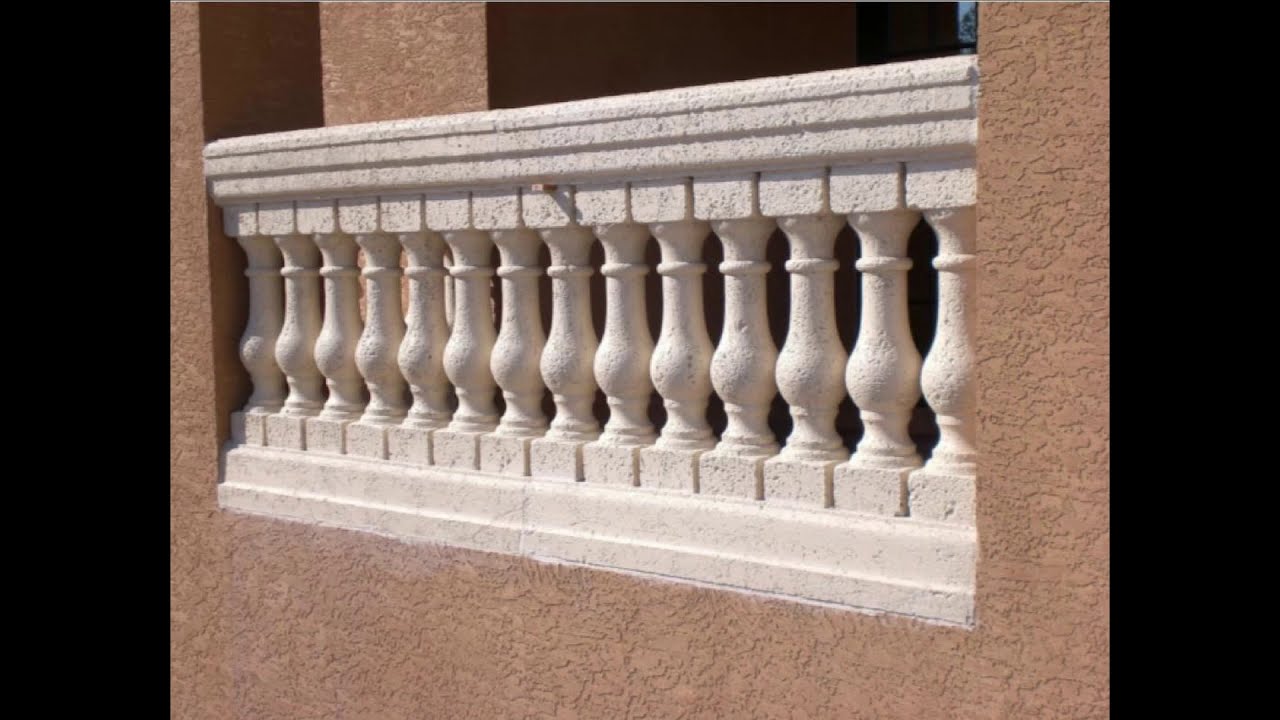 Building In Ghana - My Concrete Balustrade - YouTube