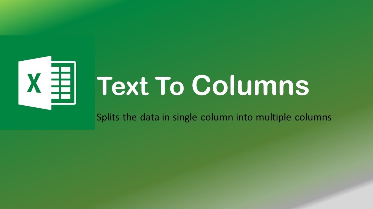 Convert Text To Columns In Excel 2016 Latest 2020 YouTube Convert Text To Columns In Excel 2016 Latest 2020 YouTube