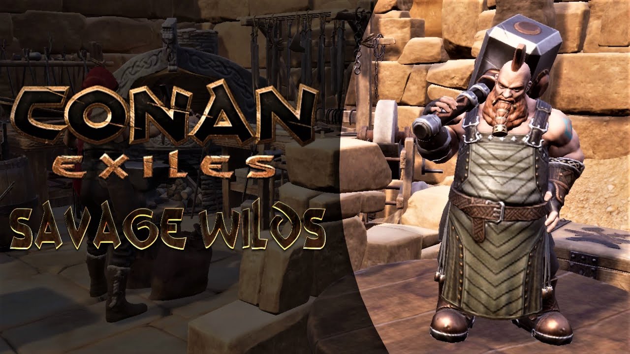Ep.2 - Not Enough Gold For Weapons From The Dwarven Blacksmith - Conan ...