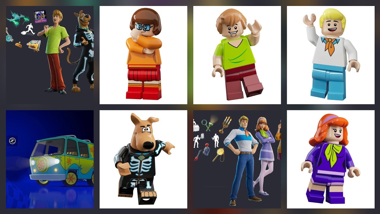 Fortnite-up coming scooby-doo bundles , emotes and items fortnitemares ...
