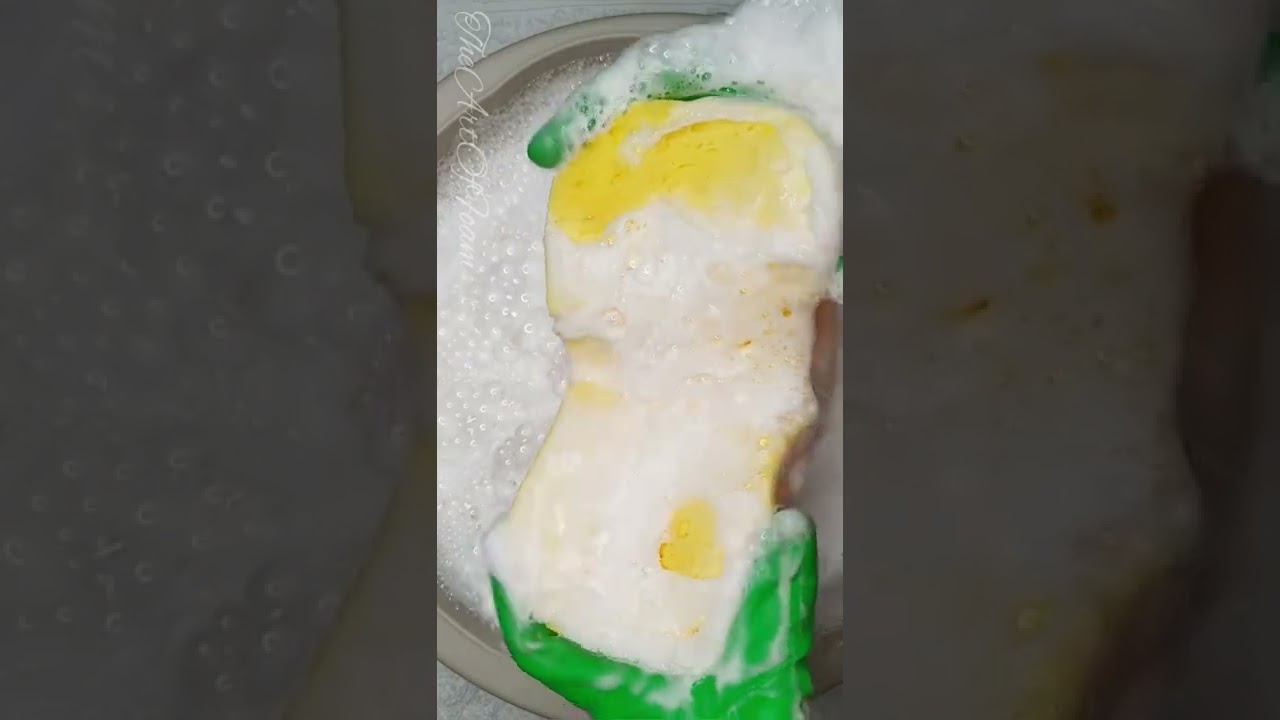 Sponge Squeezing | TheArtOfFoam - YouTube
