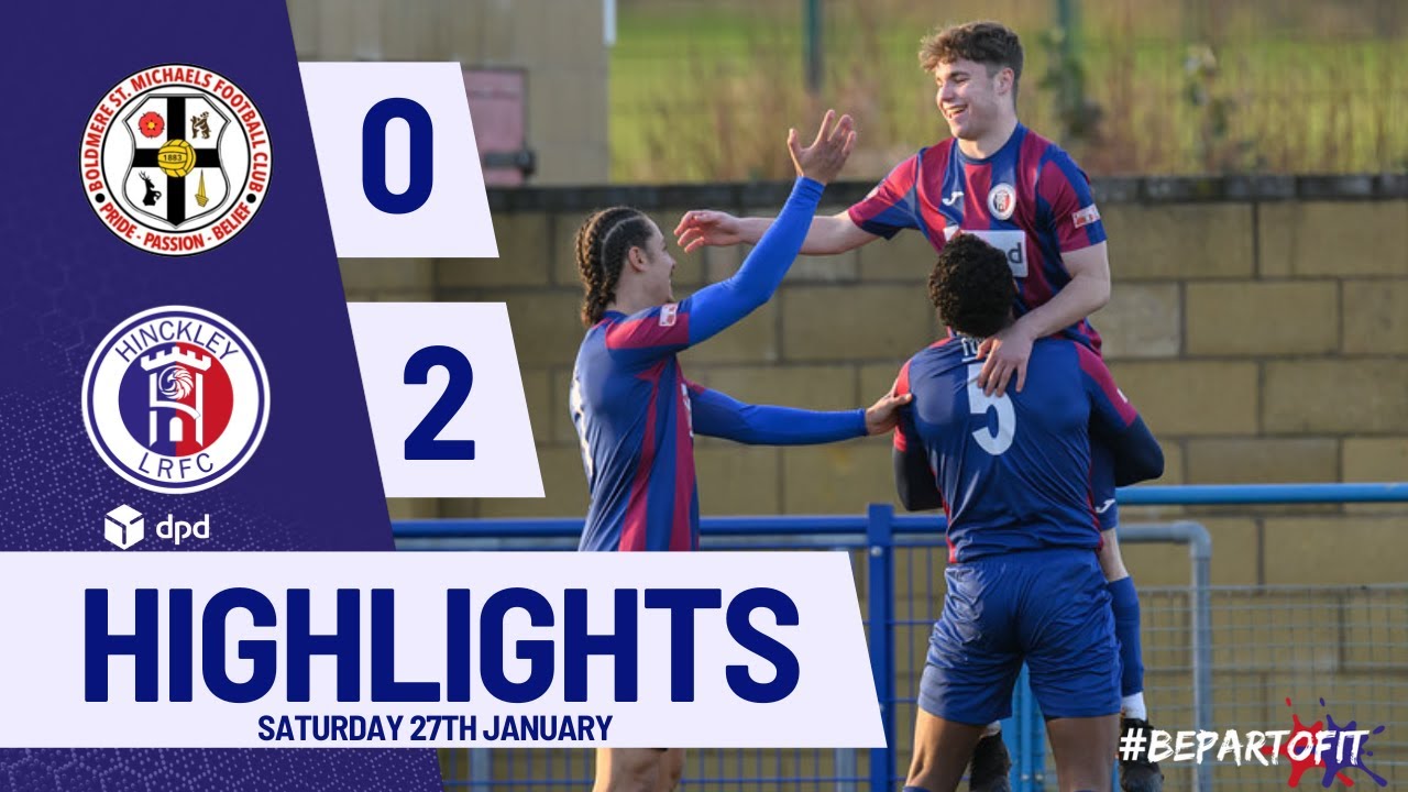 HIGHLIGHTS | Boldmere St Michaels vs Hinckley LRFC | 27/01/24 | 23/24 ...