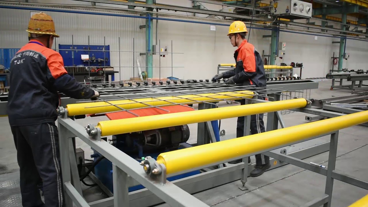 Mesh Bending Machine MB6000 -- TJK Machinery - YouTube