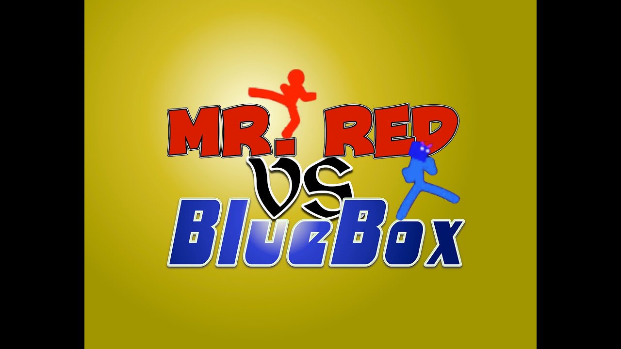 Stick Fight: Mr. Red VS. BlueBox - YouTube