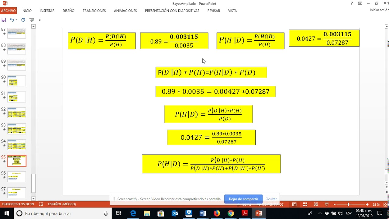 Bayesian Calculator: Mammogram and Brest Cancer - YouTube