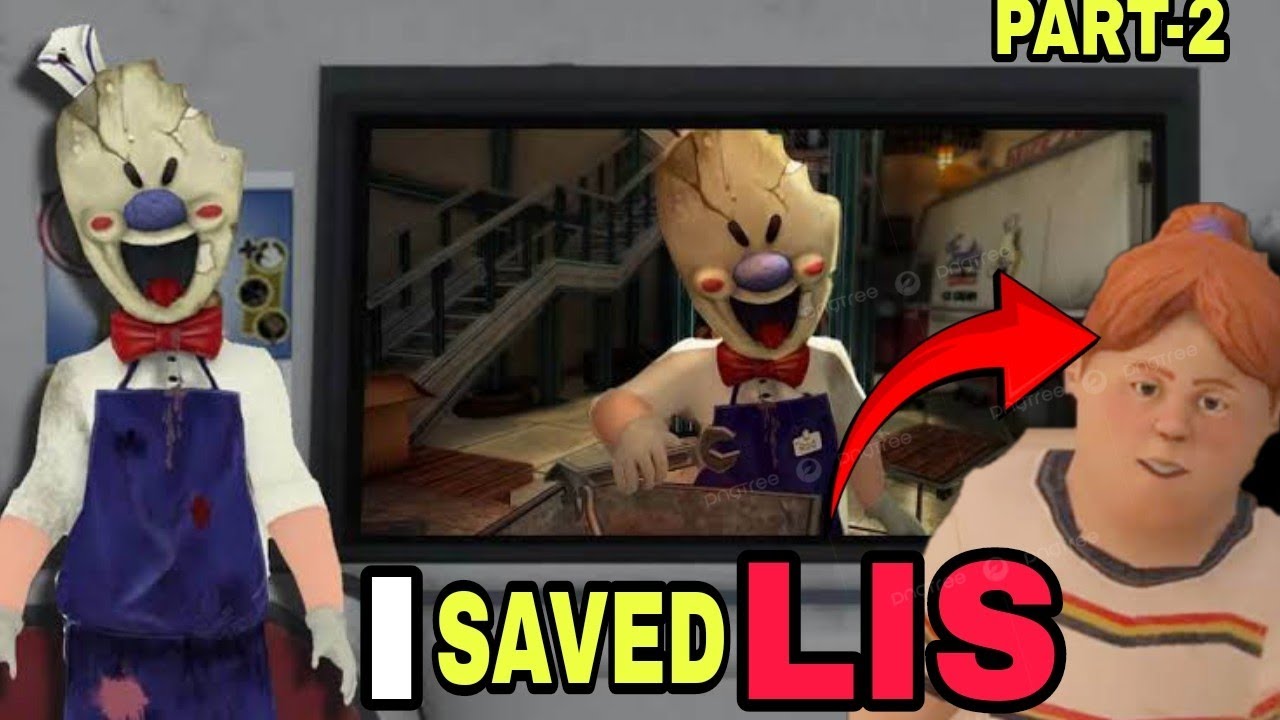 FINNALY I SAVED MY FRIEND LIS FROM ICE-CREAM UNCLE || ICE-SCREAM 2 ...