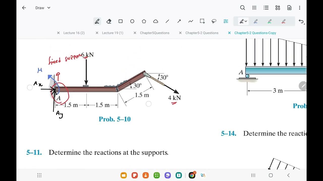Problem 5-10 Engineering Mechanics_ Statics by Russell C. Hibbeler ...