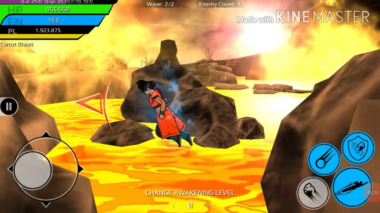 The final power level gameplay - YouTube