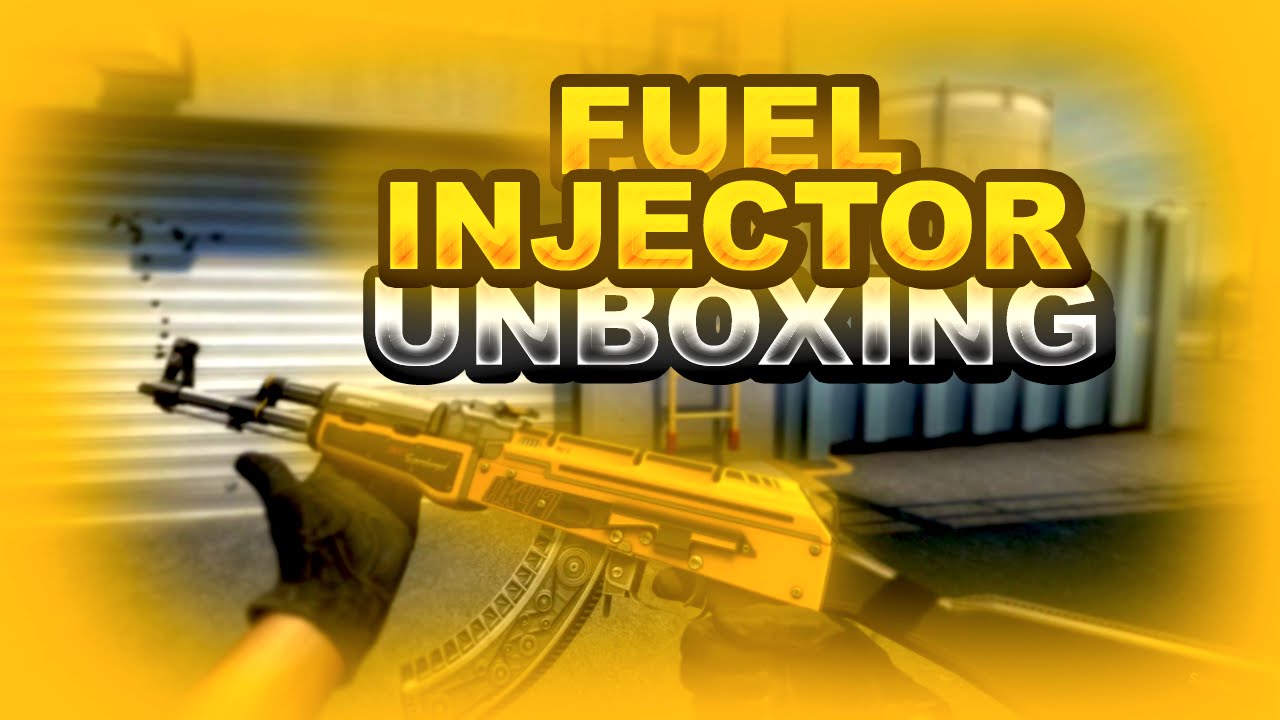 CSGO AK 47 Fuel Injector UNBOXING REACTION!! - YouTube