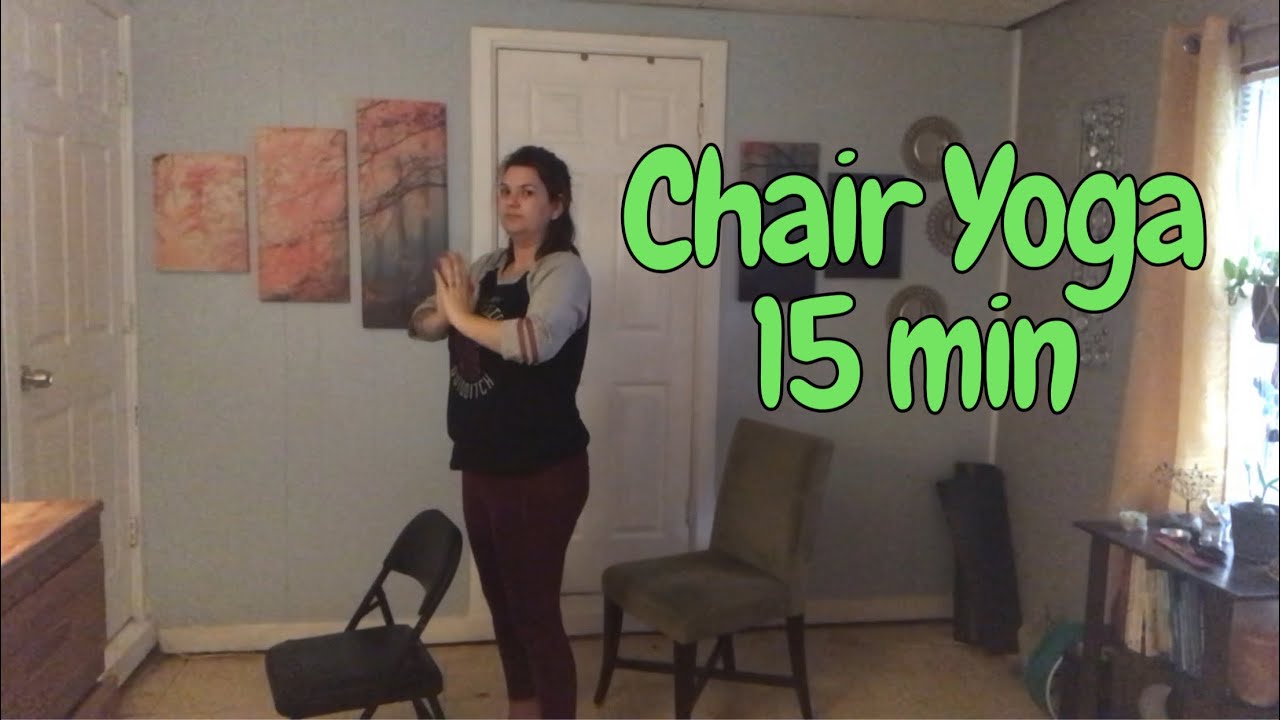 Chair yoga | 15 min - YouTube