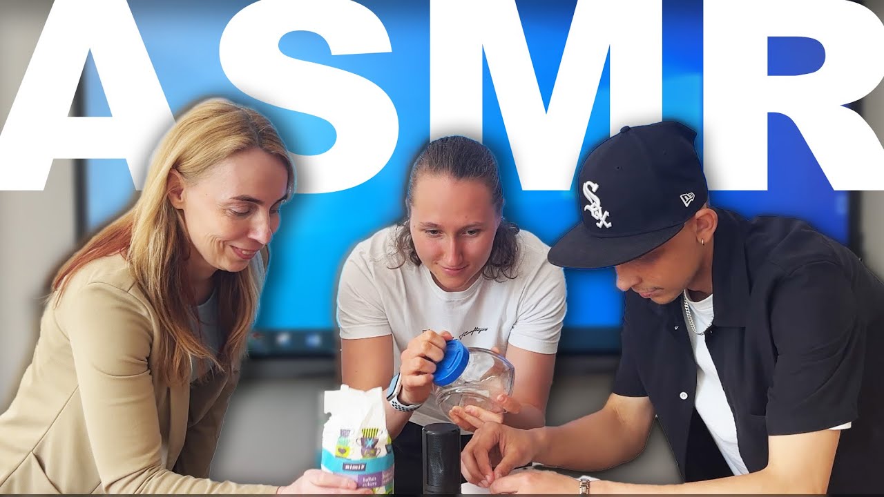 ASMR AT SCHOOL (with friends) - YouTube