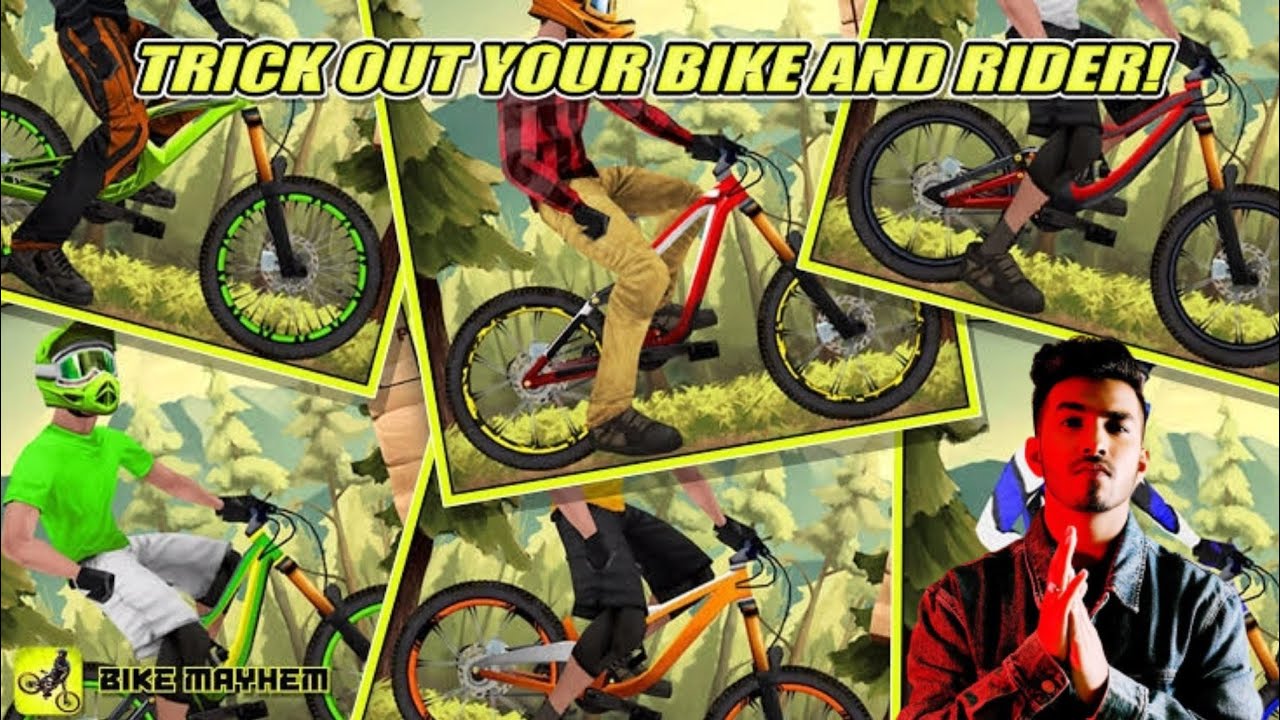 bike ⚡mayhem 🔥mountain racing⚡ |bike mayhem cheat code | - YouTube
