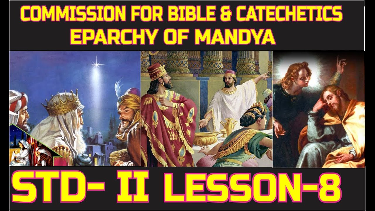 CBC MANDYA | STD 2 LESSON 8 | THE STAR IN THE EAST | WISE MEN FROM THE ...