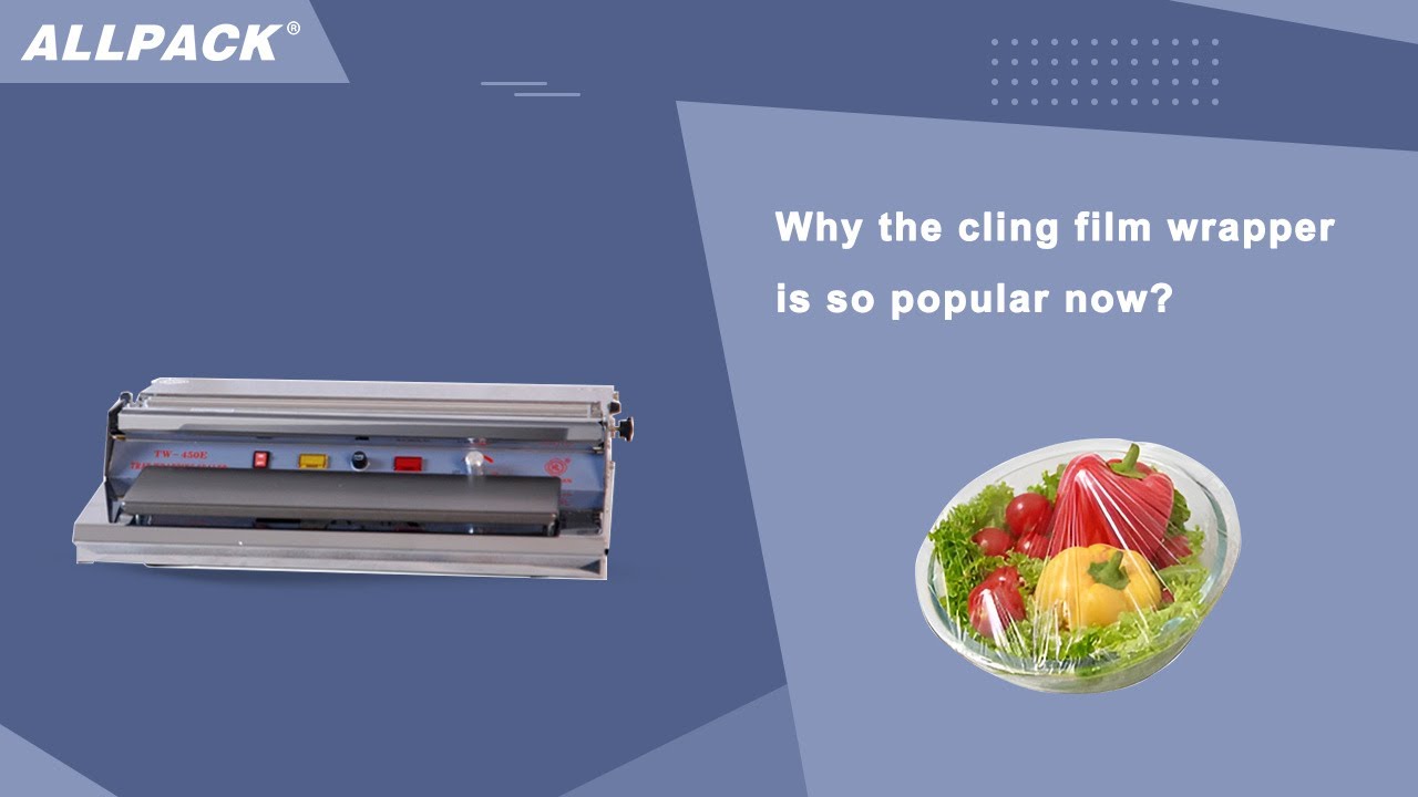 Why the cling film wrapper is so popular now? - YouTube