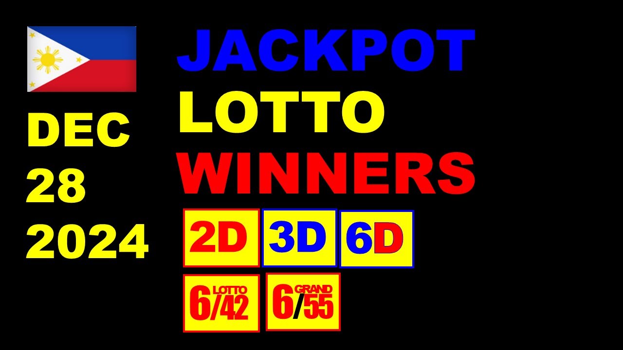 WINNING LOTTO NUMBERS DEC. 28, 2024 - YouTube