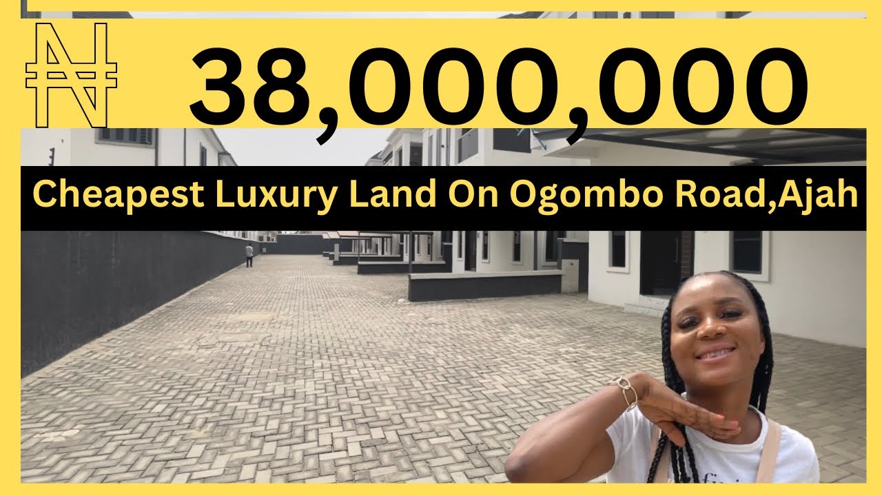 Cheapest luxury land for sale on Ogombo Road,Ajah @estazlimited - YouTube