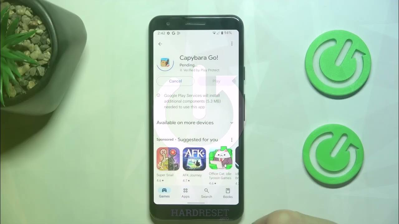 How to Fix Google Play Store Stuck On Pending on GOOGLE Pixel 3a - YouTube