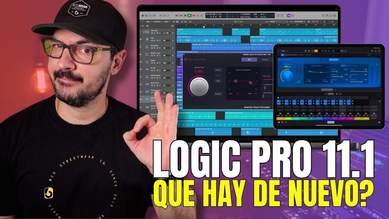 LOGIC PRO 11.1 // Que hay de NUEVO? (Quantec, Move Mixer Tracks, Search ...