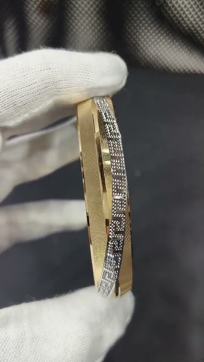 Cnc Gents Kada Cncbangles Cncmachine Gold Jewellery Youtube