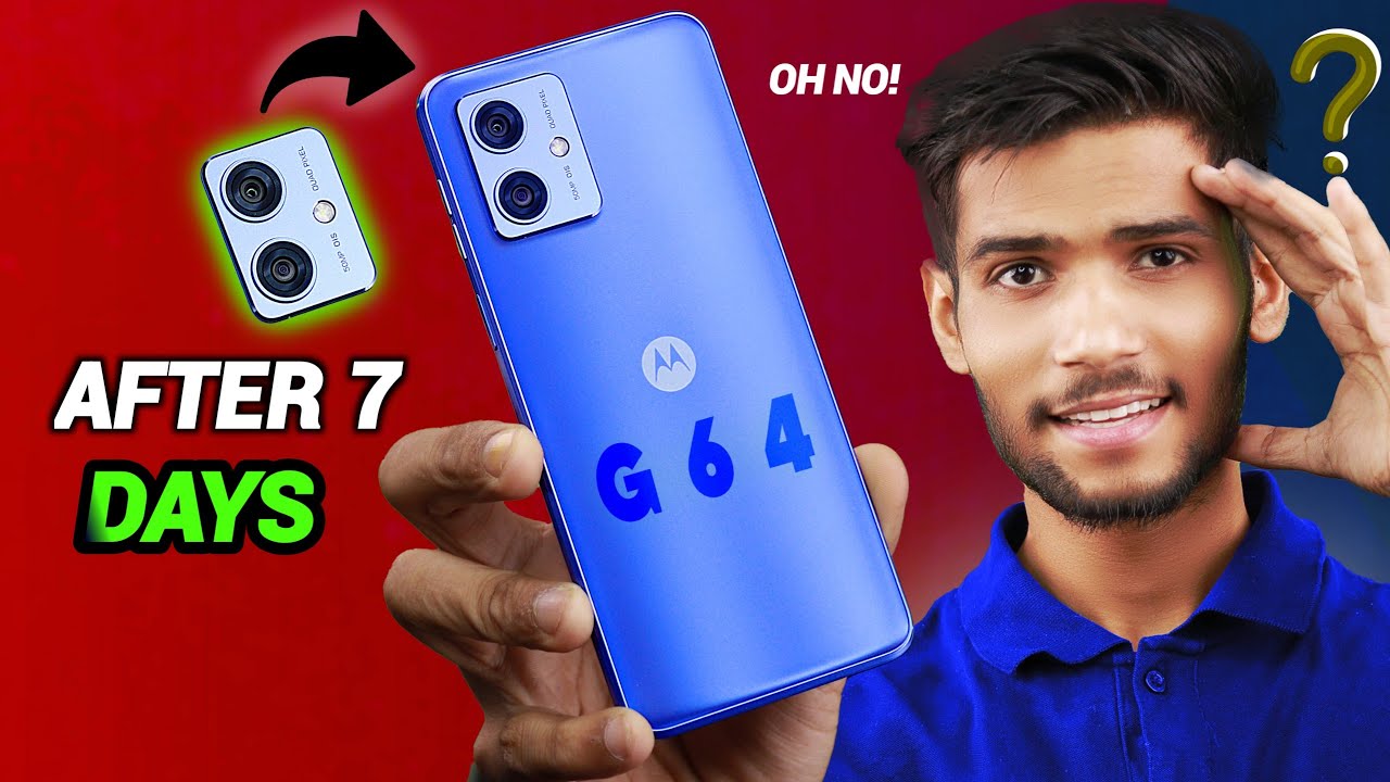 Moto G64 5G Review & Unbxoing After 7 Days Don't Buy - YouTube