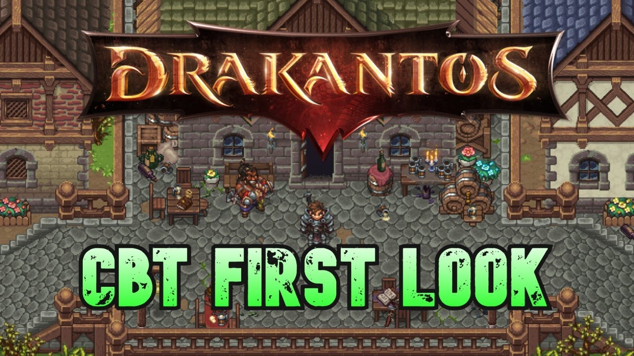 NEW PIXEL MMO DRAKANTOS CBT 🐗 FINALLY GOT THE ACCESS - YouTube