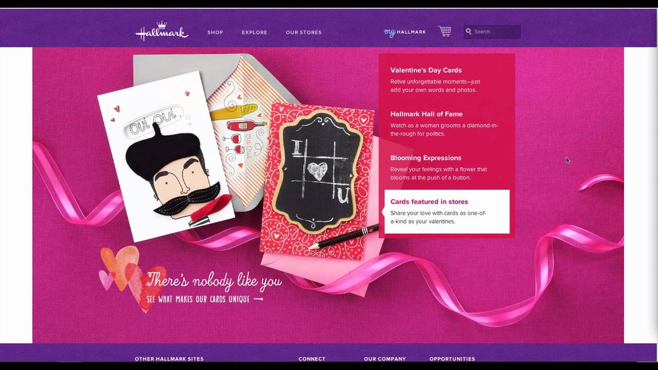 Learn how to use www.hallmark.com website in simple steps. - YouTube