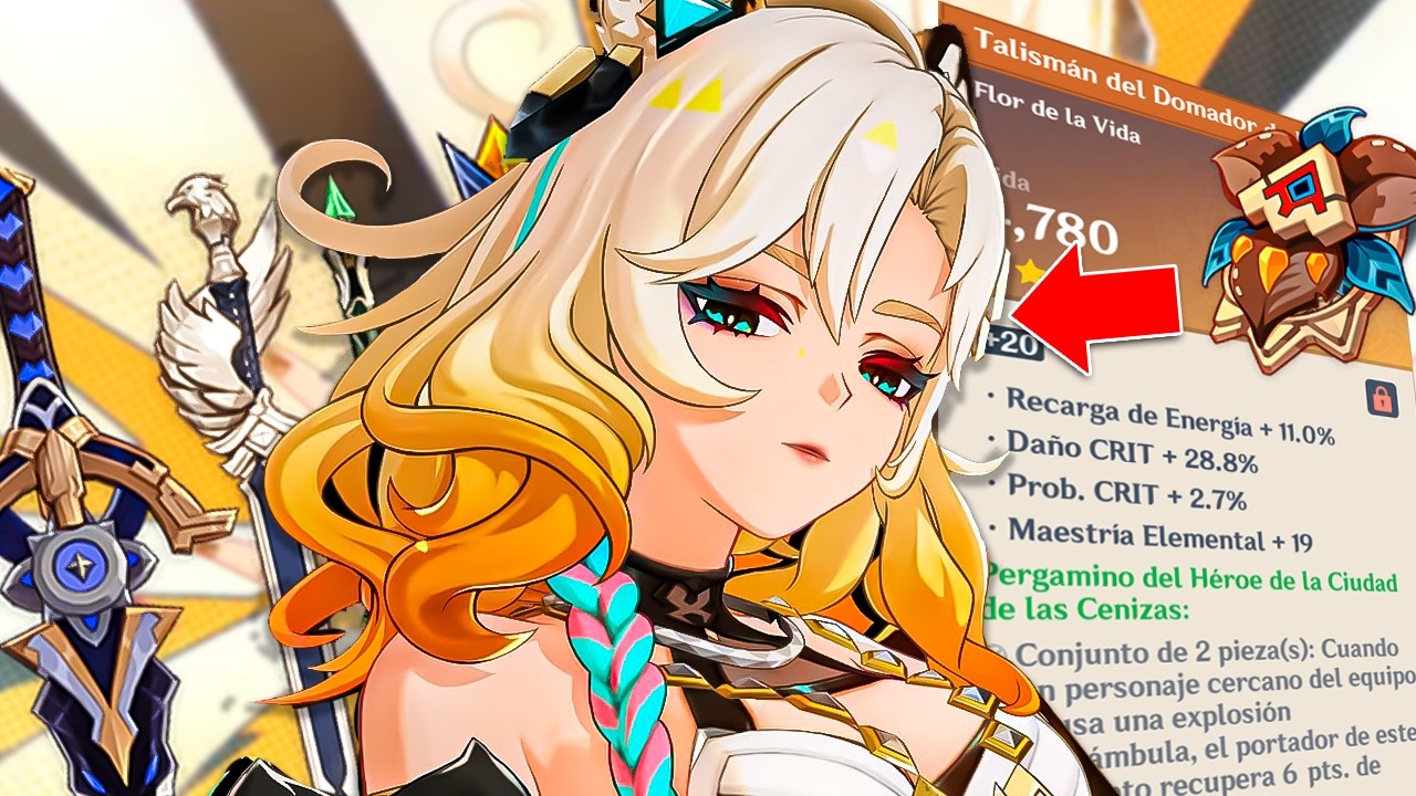 La Mejor Build de Xilonen Equipos, Armas y Artefactos | Genshin Impact ...