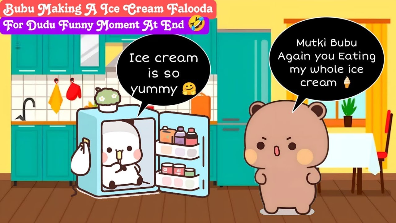 Bubu Making A Ice Cream Falooda For Dudu Funny Moment At End 😂😂 | # ...