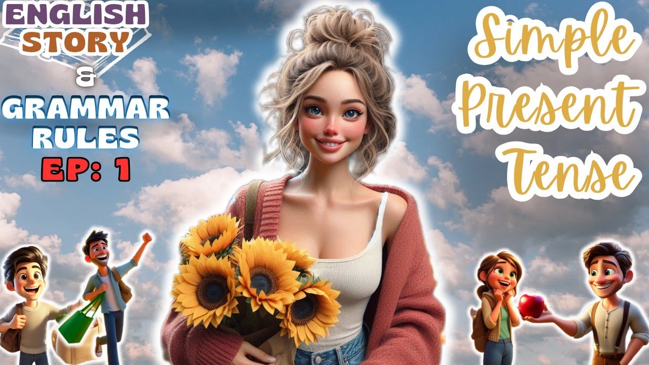 Listen and Speak English Story For Simple Present Tense 🎧🗣️ Learn ...