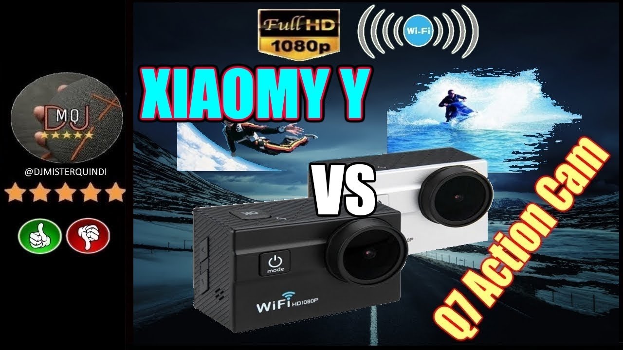 🎬ACTION CAM EXCELVAN Q7 Vs XIAOMY Yi (Recensione ITA) - YouTube