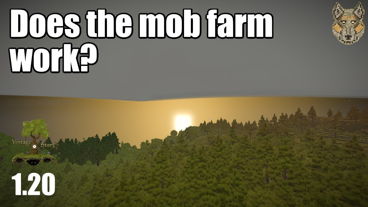 The mob farm in action! Vintage Story 1.20 LP27 - YouTube