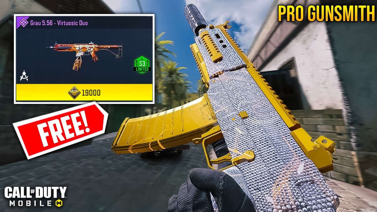 *FREE* GRAU 5.56 Best Pro Gunsmith/Loadout Class Setup | Fast ADS + No ...
