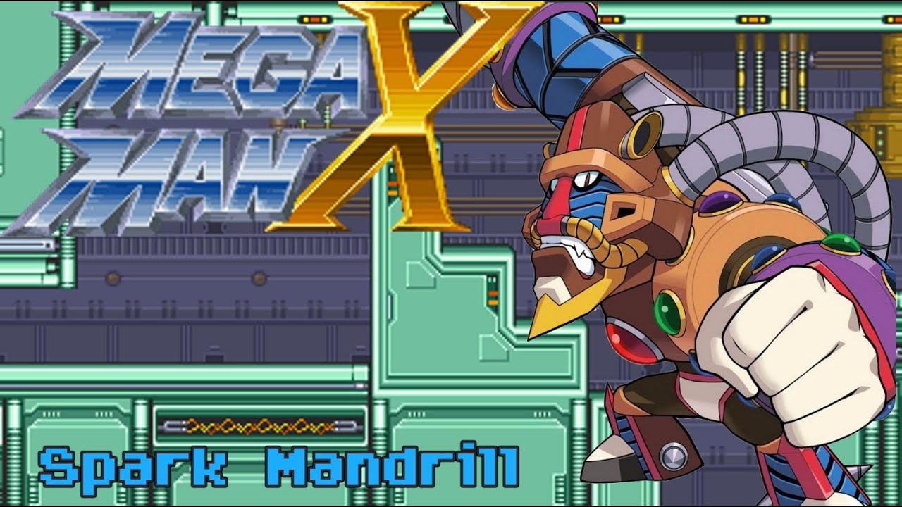 Mega Man X - Spark Mandrill - YouTube
