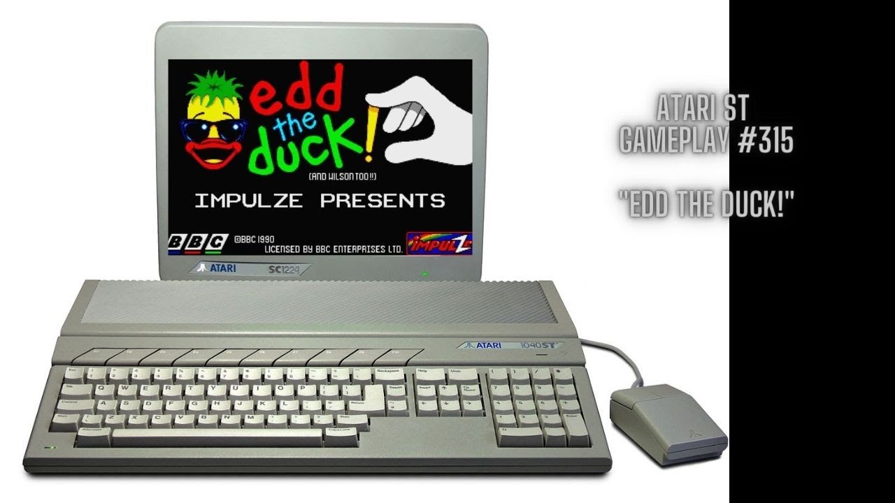 Edd The Duck! (Atari ST / Gameplay #315) - YouTube