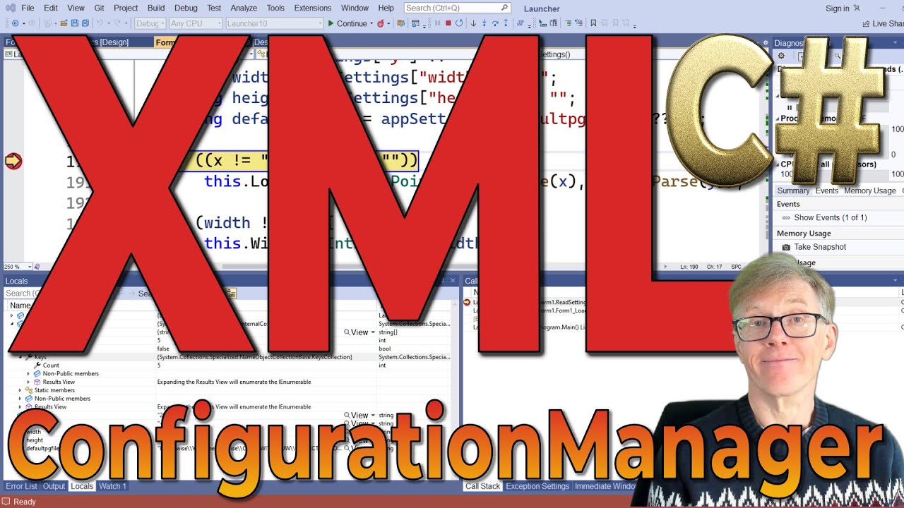 C App Saving And Reloading With Net Configurationmanager Xml Config