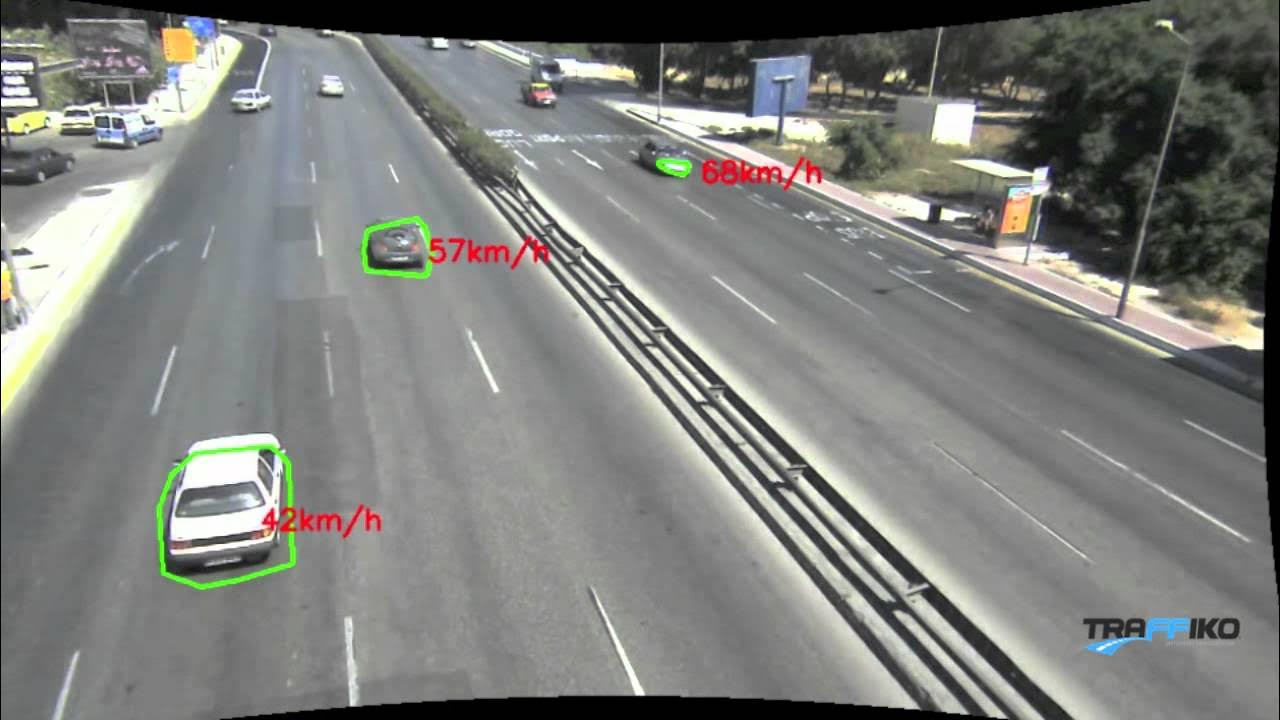 Advanced Speed Camera with Tracking, Flow Analysis and Counting - YouTube
