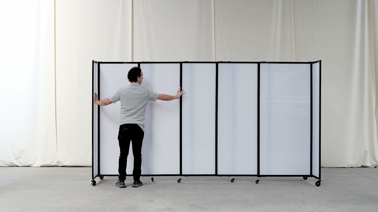 Straight Wall - Portable Room Divider - Polycarbonate - Portable ...