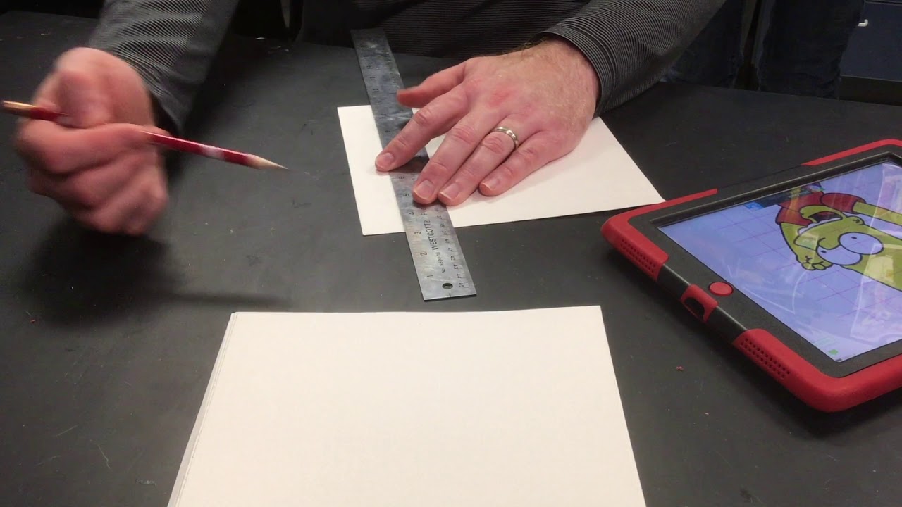 Cartoon Scale-Grid Drawing Setup 8x8 Grid - YouTube