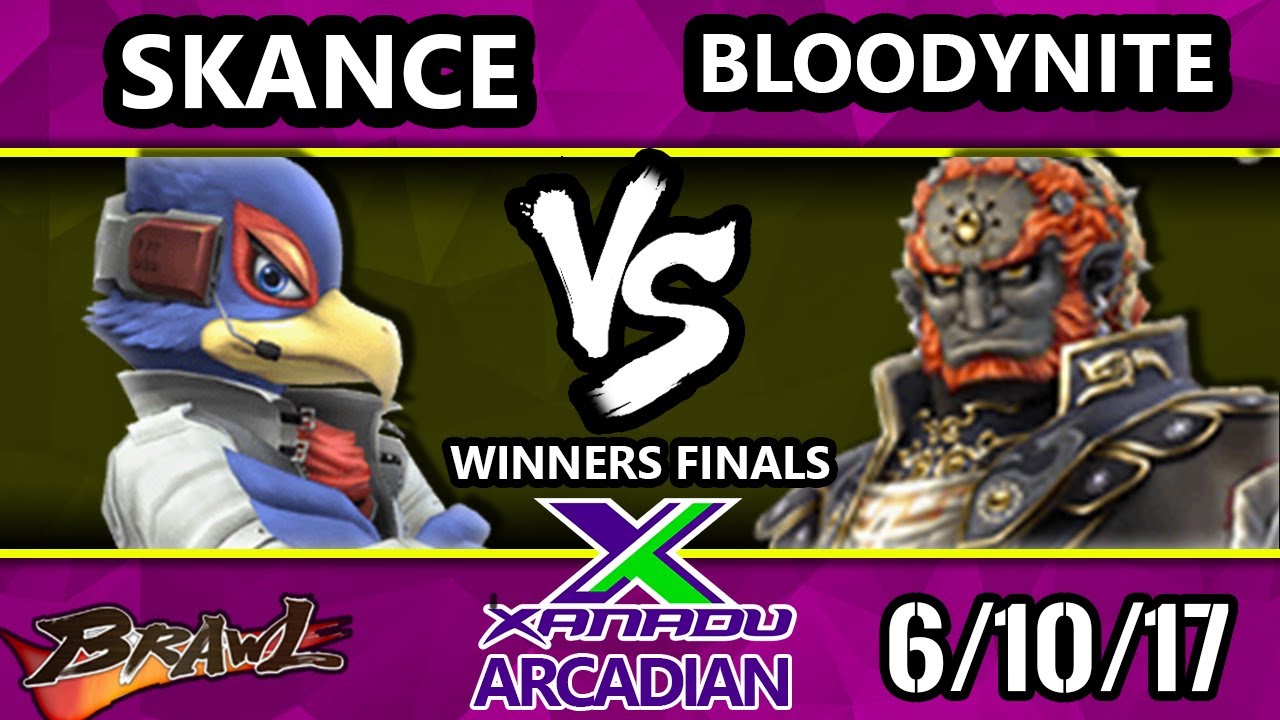 Brawl - Skance (Falco) Vs. Bloodynite (Ganondorf) Spring Arcadian ...