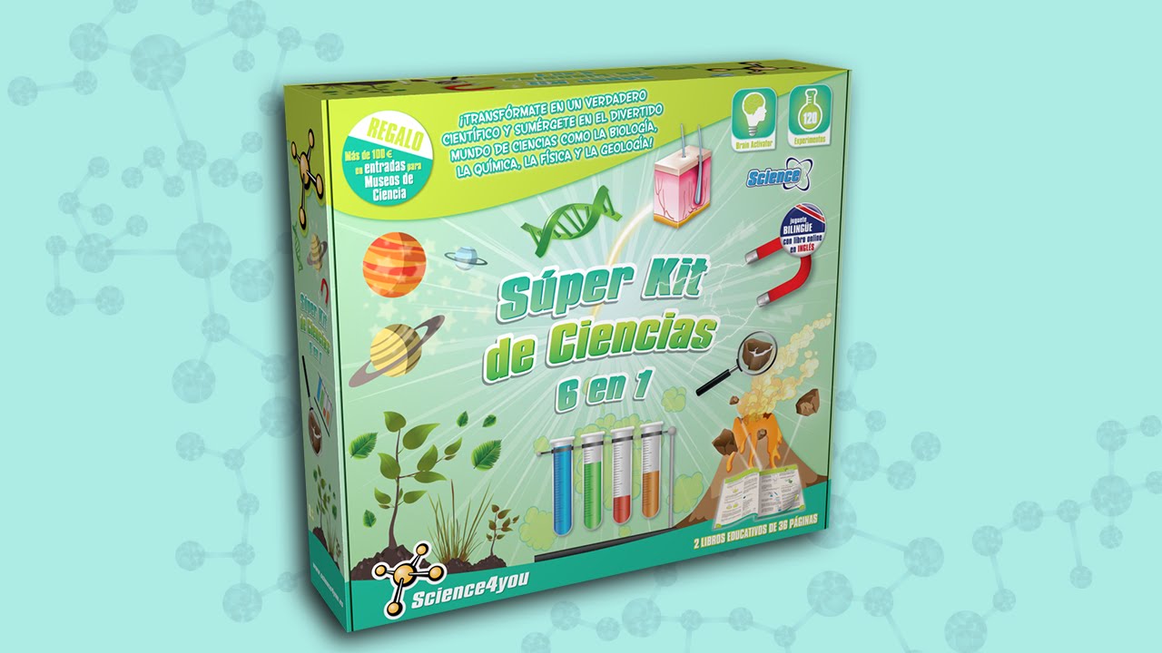 Science4you ES - Súper Kit de Ciencias 6 en 1 - YouTube